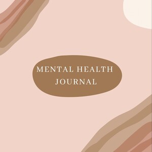 Digital Mental Health Journal | Gift Journal/notebook - Etsy
