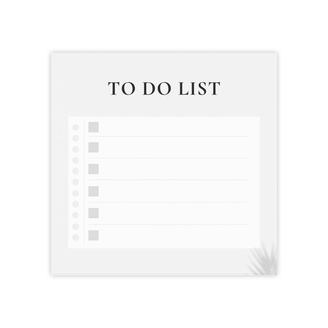 To-do List Post-it® Note Pads - Etsy