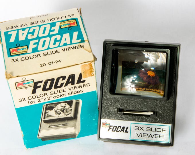Focal 3x Color Slide Viewer Lighted 35mm Film - Etsy