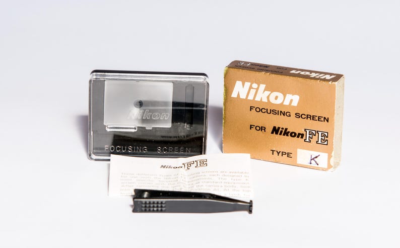 Nikon Focusing Screen Type K for Nikon FE - Etsy
