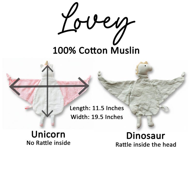 Personalized Animal Lovey, Personalized Lovey, Bear Lovey, Lamb Lovey ...