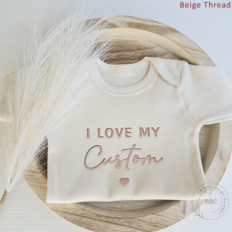 Custom Onesie Baby I Love - Etsy