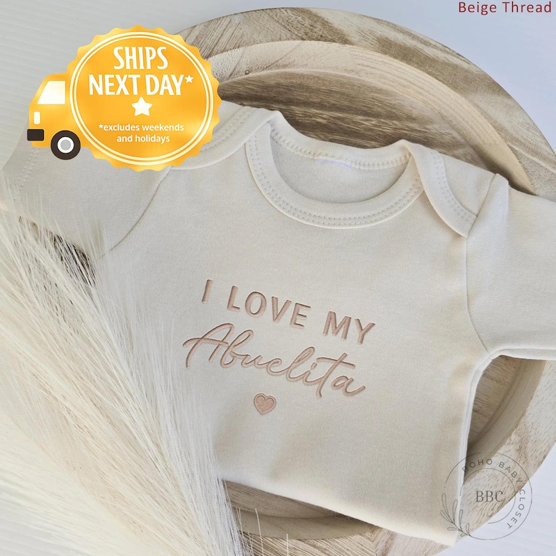 Hello Abuela Onesie - Etsy
