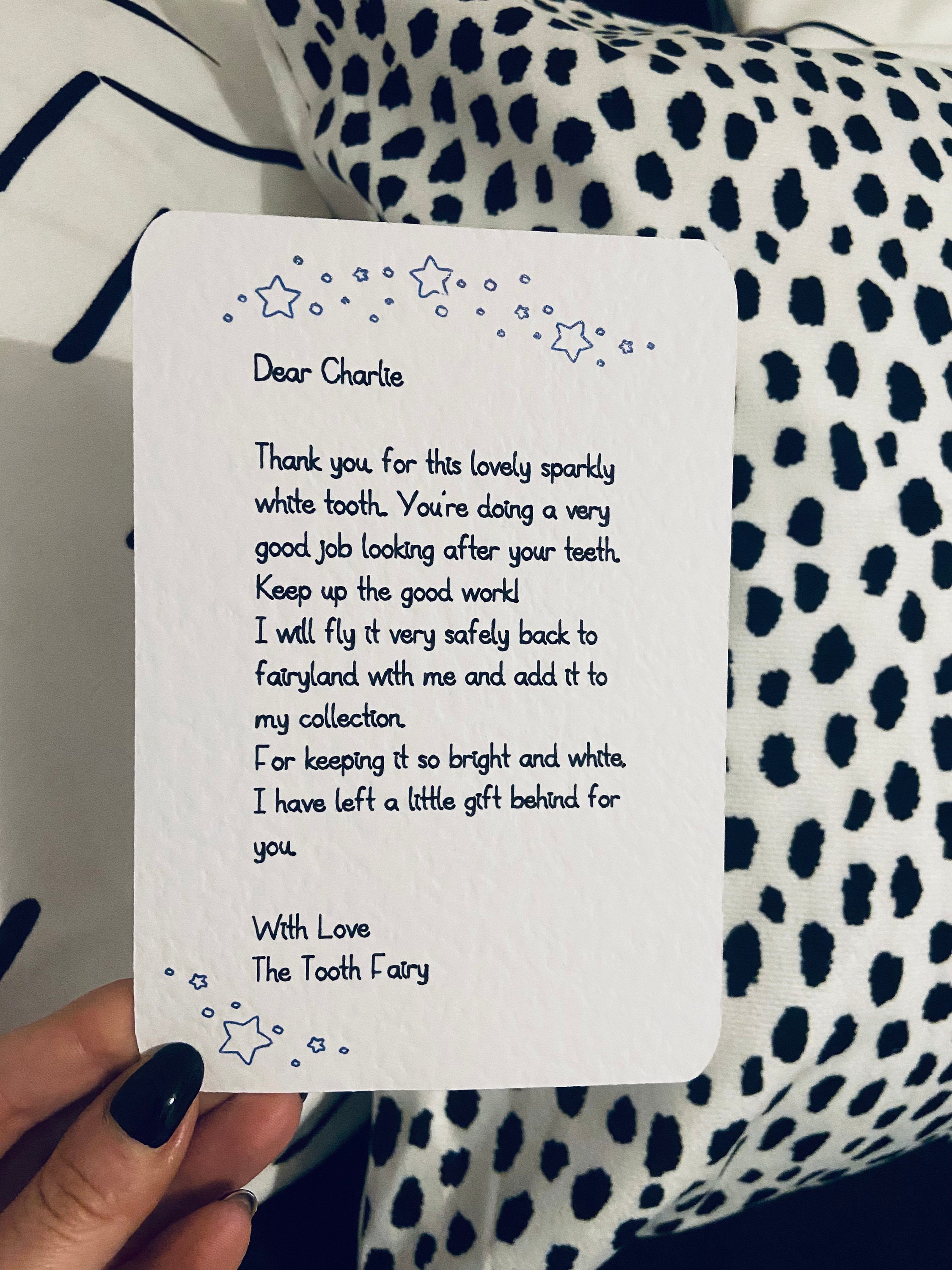 Tooth Fairy Letter | Fairy Letter | Tooth Fairy | Fairy Post | Tooth ...