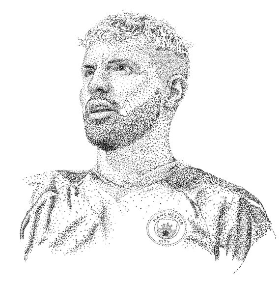 Custom Art Commission-dotted Digital Portraits - Etsy