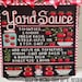 YARD SAUCE * Recipe Box Collection * Stitching With the Housewives * Cross Stitch Pattern-2 - Etsy