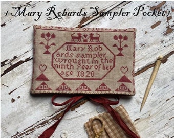 The FEDERAL SEWING BAG * Stacy Nash Designs * Cross Stitch Pattern-2 - Etsy