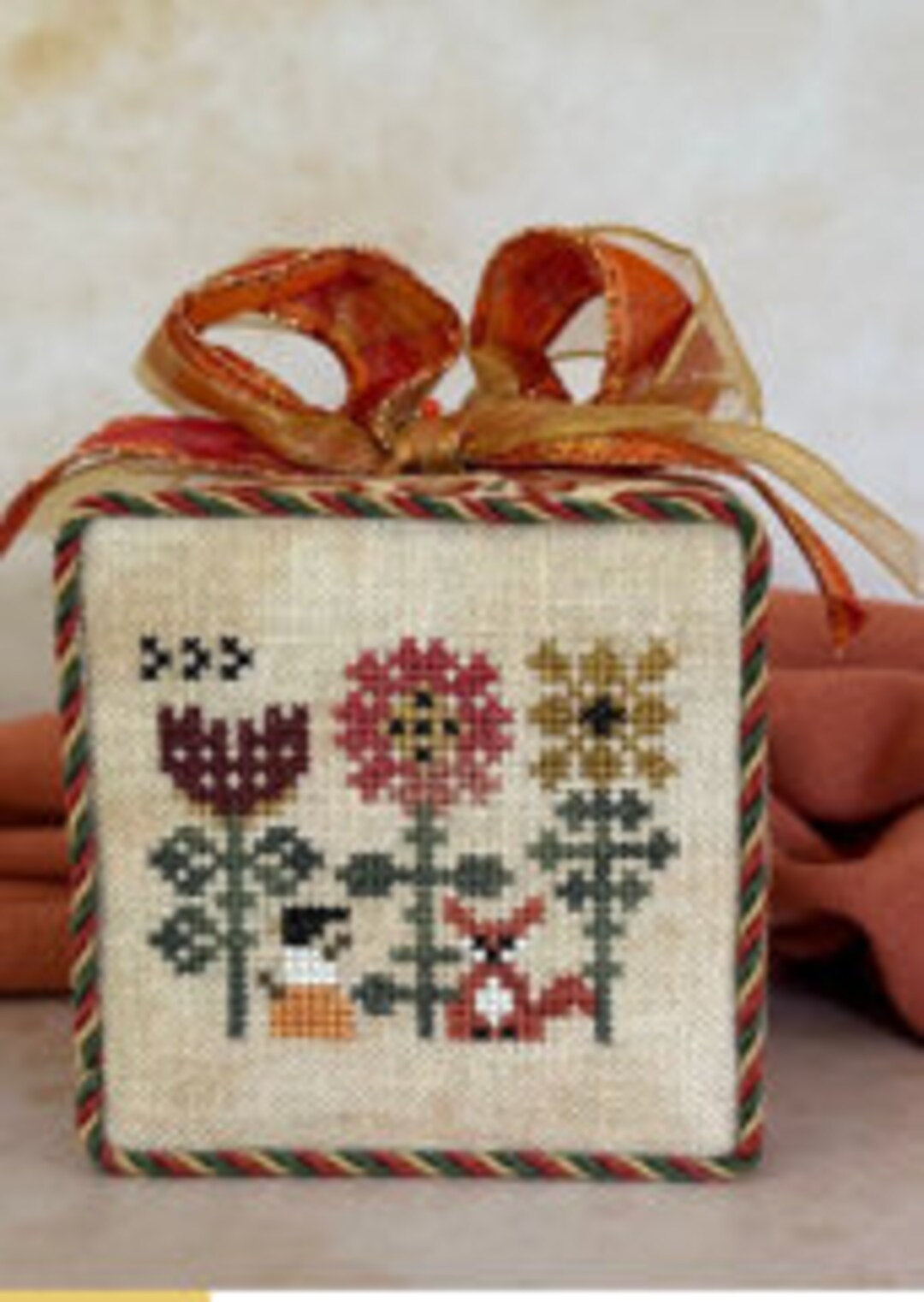 HARVEST FRILL * Heart in Hand * Cross Stitch-a - Etsy