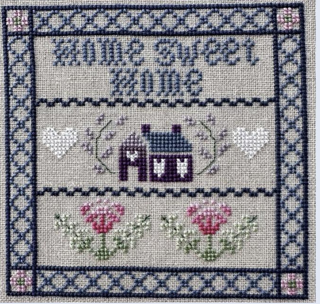 HOME SWEET HOME * Luhu Stitches * Cross Stitch Pattern -b - Etsy