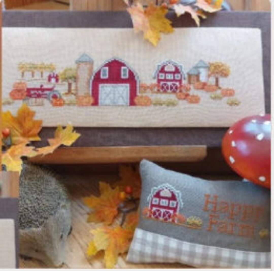 AUTUMN FARM * Serenita Di Campagna * Cross Stitch Pattern-b - Etsy