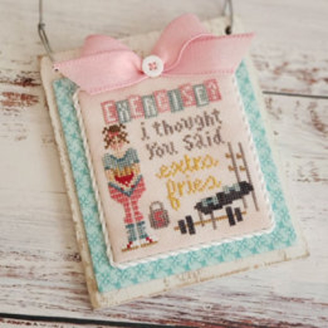 EXTRA FRIES * Dirty Annie * Cross Stitch Pattern-b - Etsy