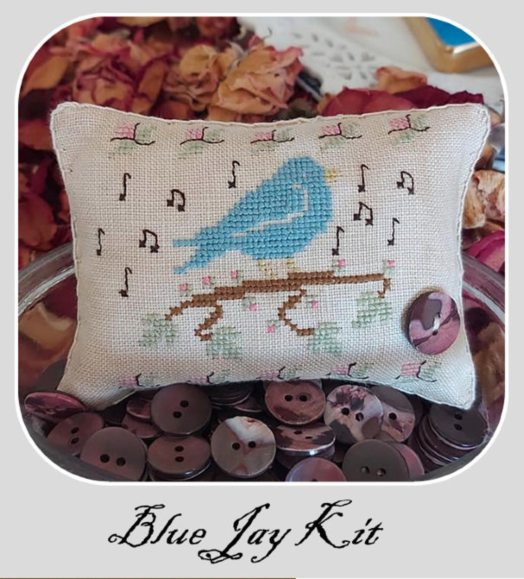 BLUE JAY KIT * Nikyscreations * Cross Stitch-2 - Etsy