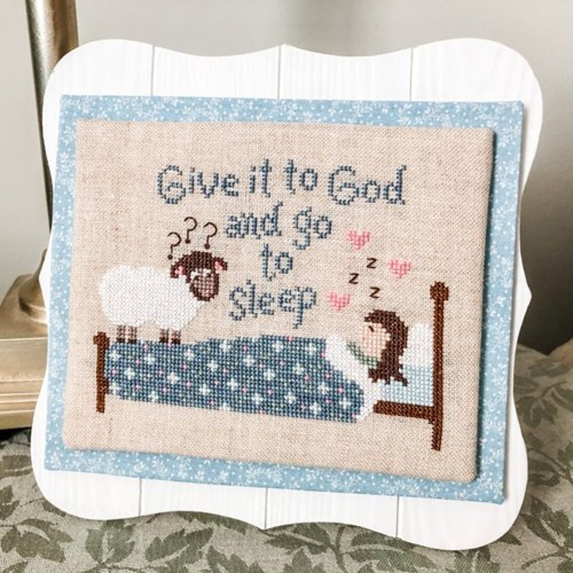GIVE IT to GOD * Sweet Wing Studio * Cross Stitch Pattern- B - Etsy