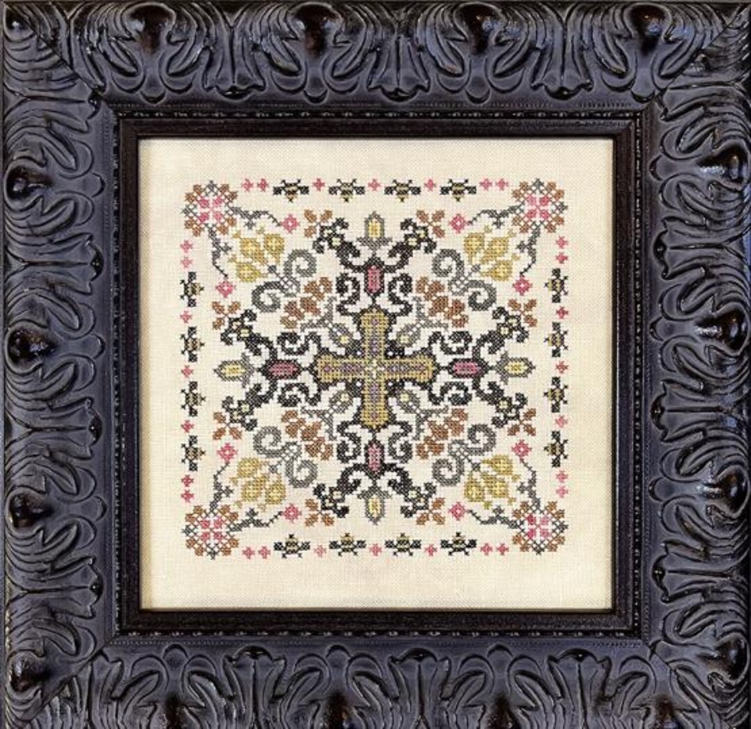 CINNAMON AND HONEY * Ink Circles * Cross Stitch Pattern - B - Etsy