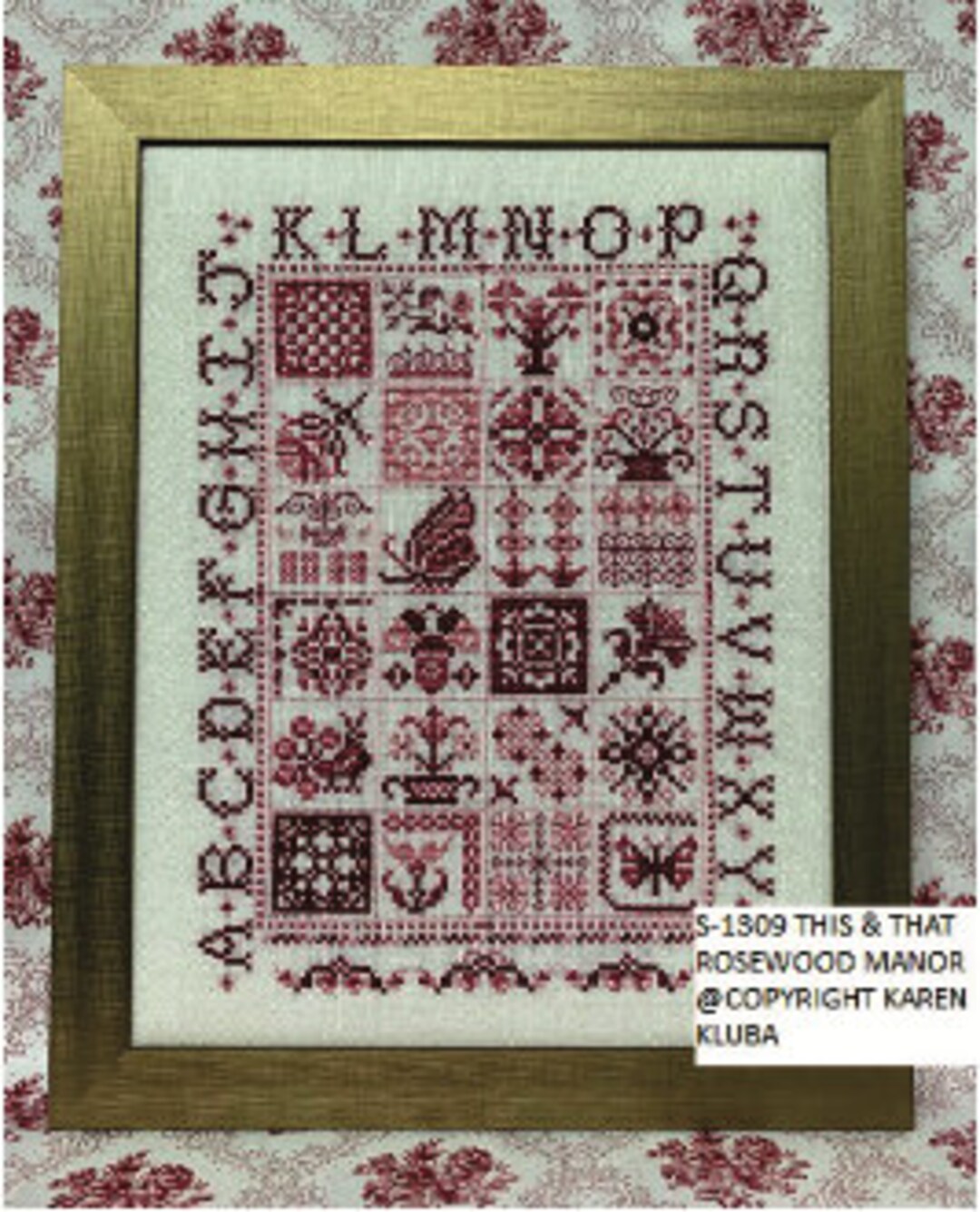 THIS AND THAT * Rosewood Manor * Cross Stitch Pattern-3 - Etsy