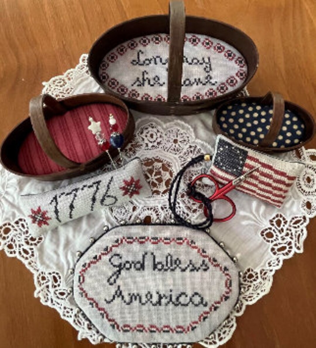 Pre-order STAR SPANGLED SHAKER Running With Needles & Scissors Cross ...