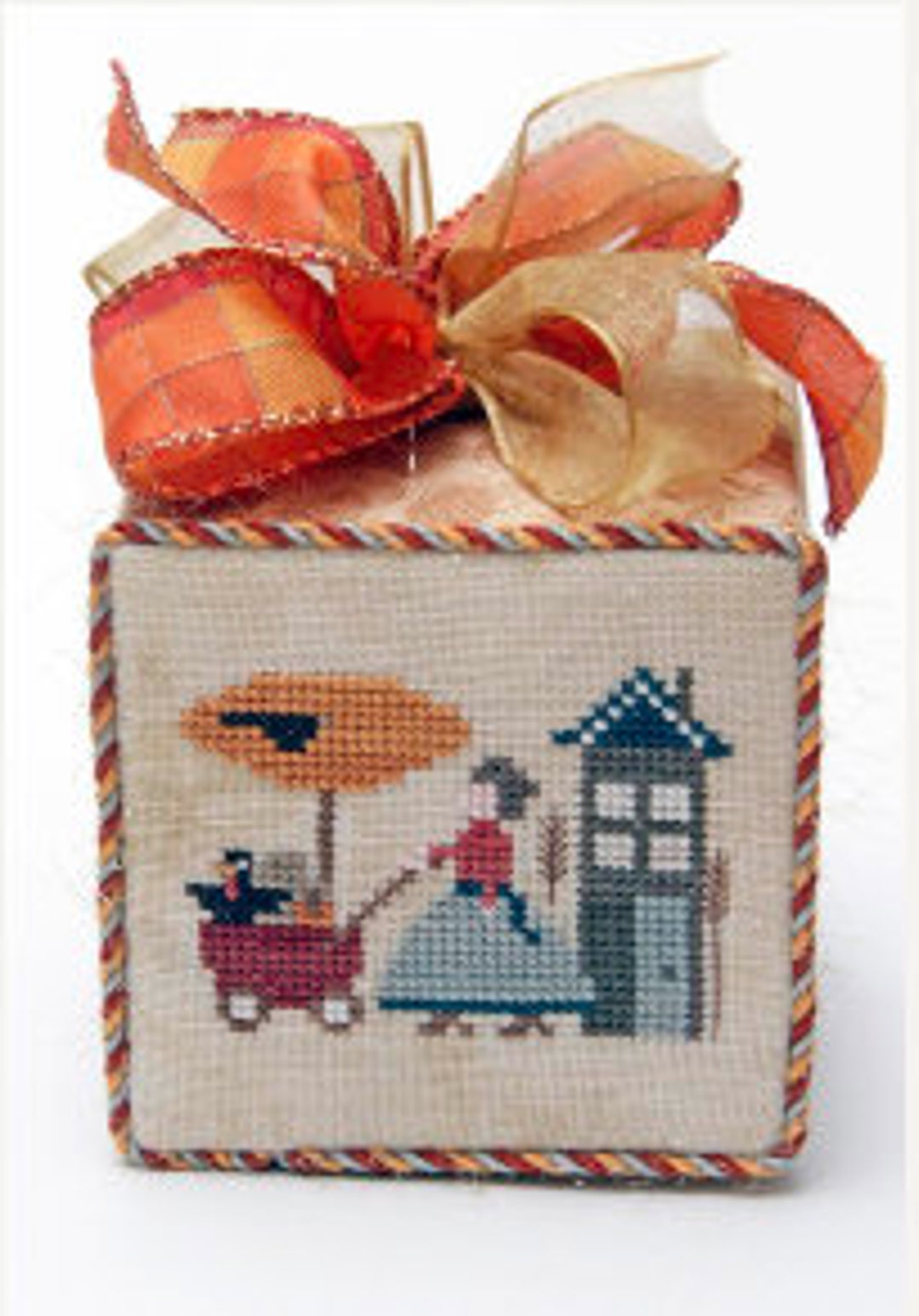 THANKFUL FRILL * Heart in Hand * Cross Stitch-a - Etsy