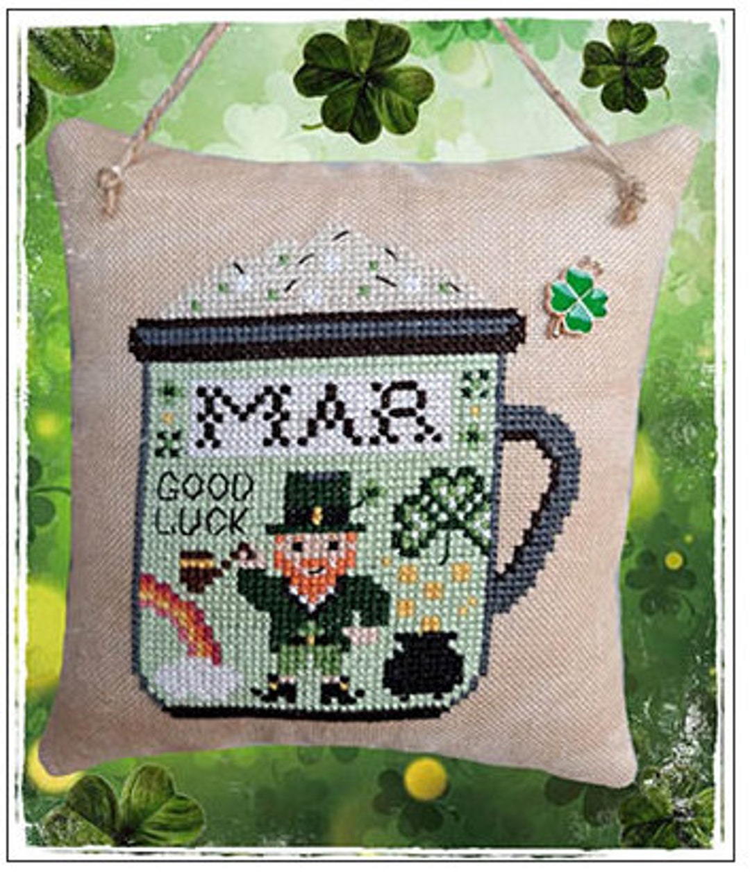 MONTHS in A MUG - MARCH * Fairy Wool in the Wood * Cross Stitch Pattern ...