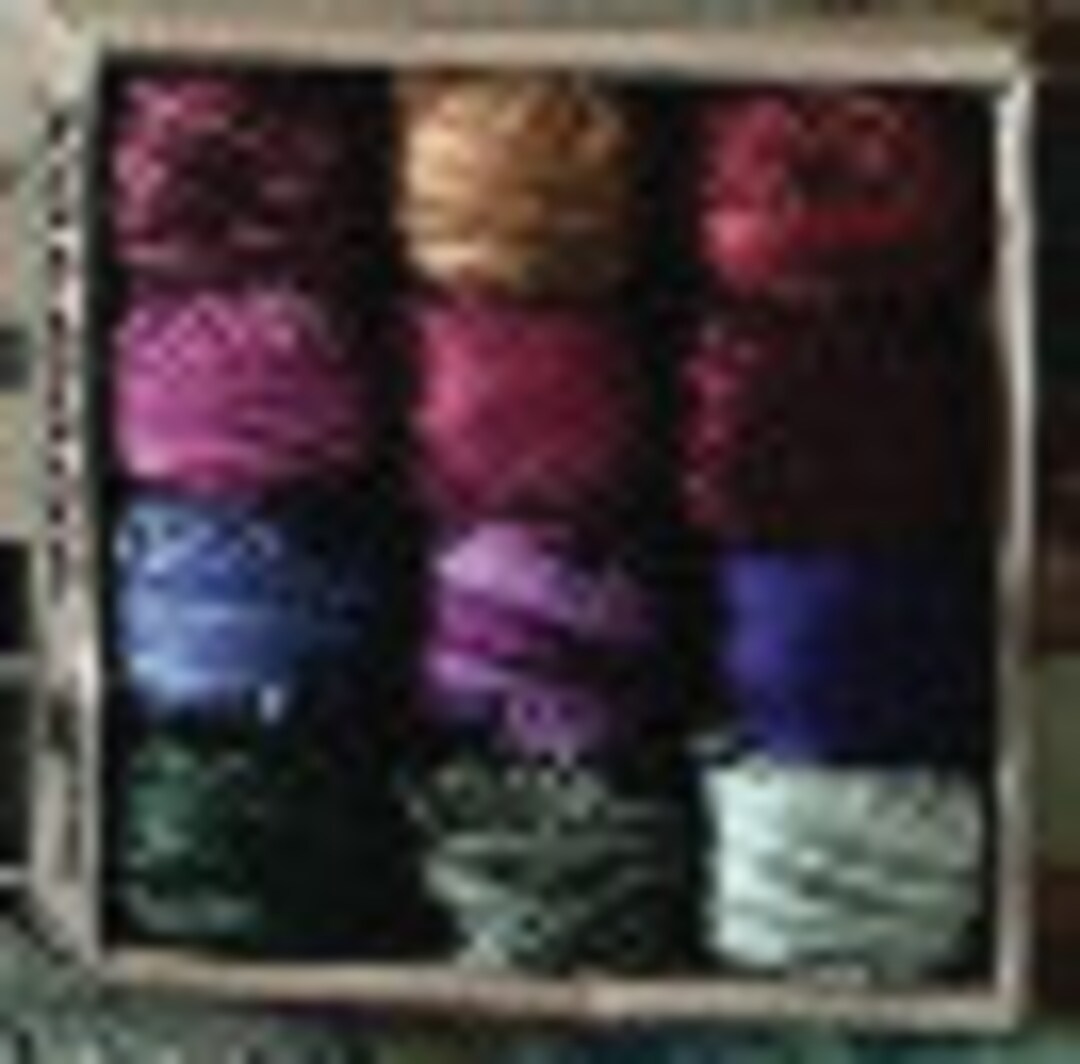 FLOWERS of QUAKER RMC 9 Collection of Valdani Threads Rosewood Manor ...