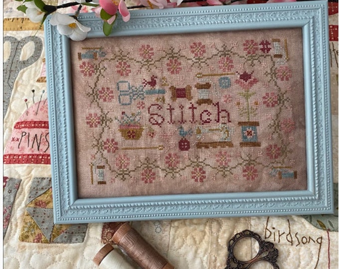 STITCH * 2nd in Words to Stitch Series * Pansy Patch Quilts & Stitchery ...