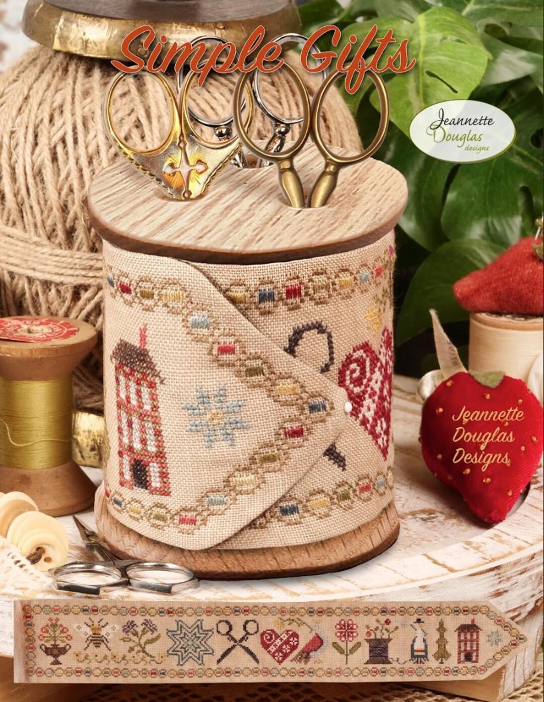 SIMPLE GIFTS * Jeannette Douglas Designs * Cross Stitch Pattern- C - Etsy