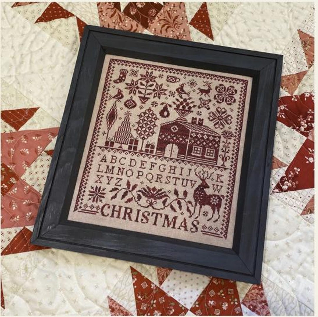 SAMPLER HOLIDAYS: CHRISTMAS * Blueberry Ridge Designs * Cross Stitch ...