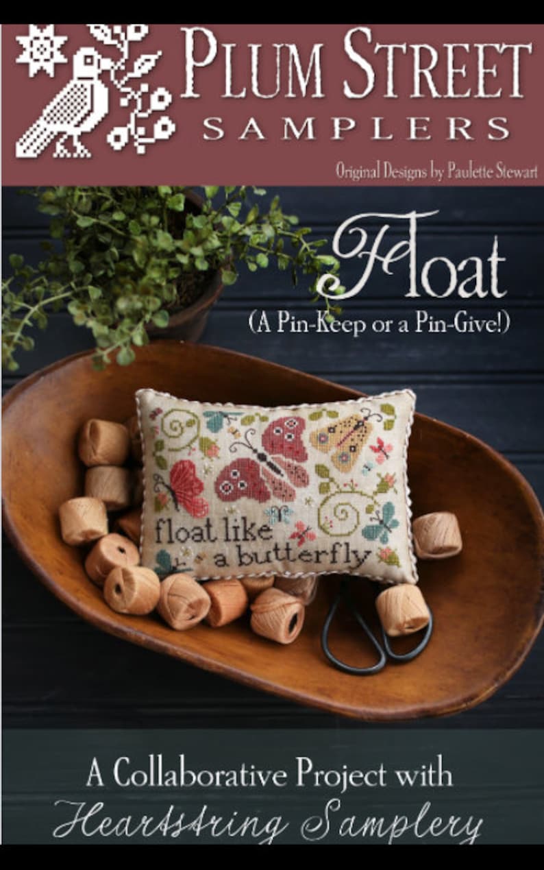 FLOAT * Plum Street Samplers * Cross Stitch-b - Etsy