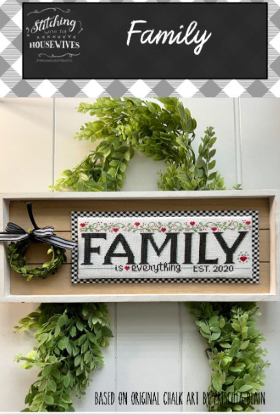 FAMILY * Stitching With the Housewives * Cross Stitch Pattern-2 - Etsy