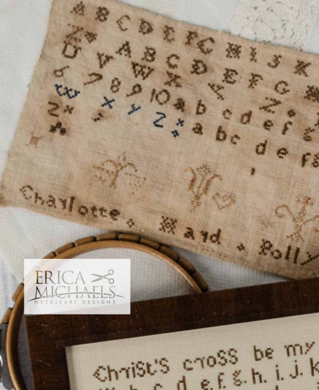 CHARLOTTE & POLLY HARD Erica Michaels Designs Cross Stitch - Etsy