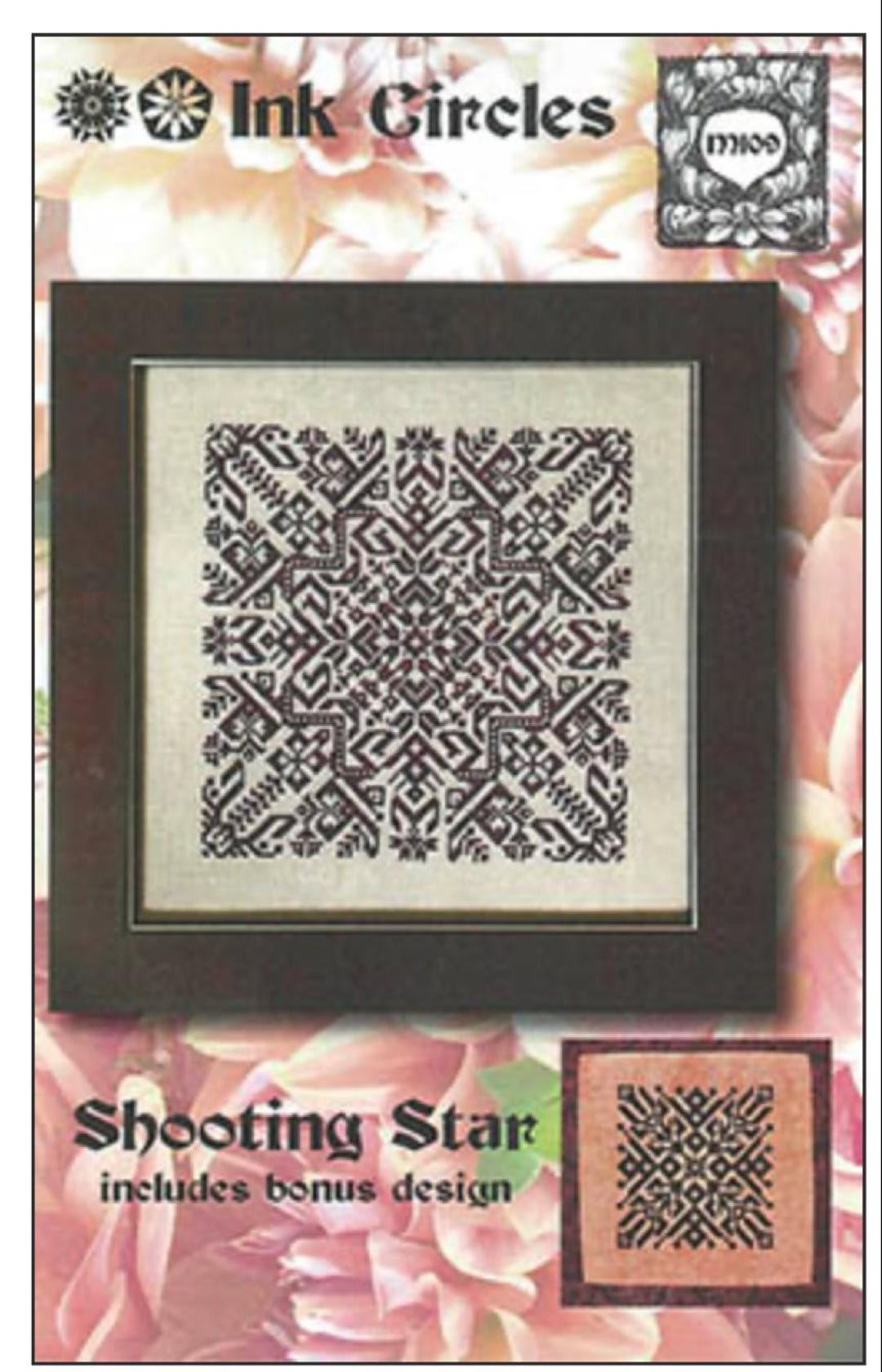 SHOOTING STAR * Ink Circles * Cross Stitch Pattern and Floss-2 - Etsy
