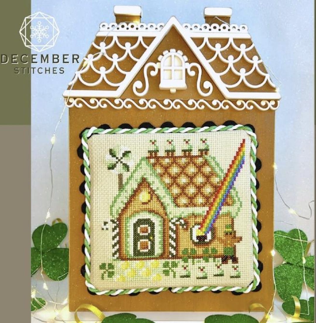 ST. PATRICK'S Lucky Gingerbread House * All Seasons Gingerbread House ...