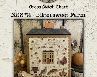 Teresa Kogut Creative Whims "bittersweet Farm" Counted Cross Stitch ...