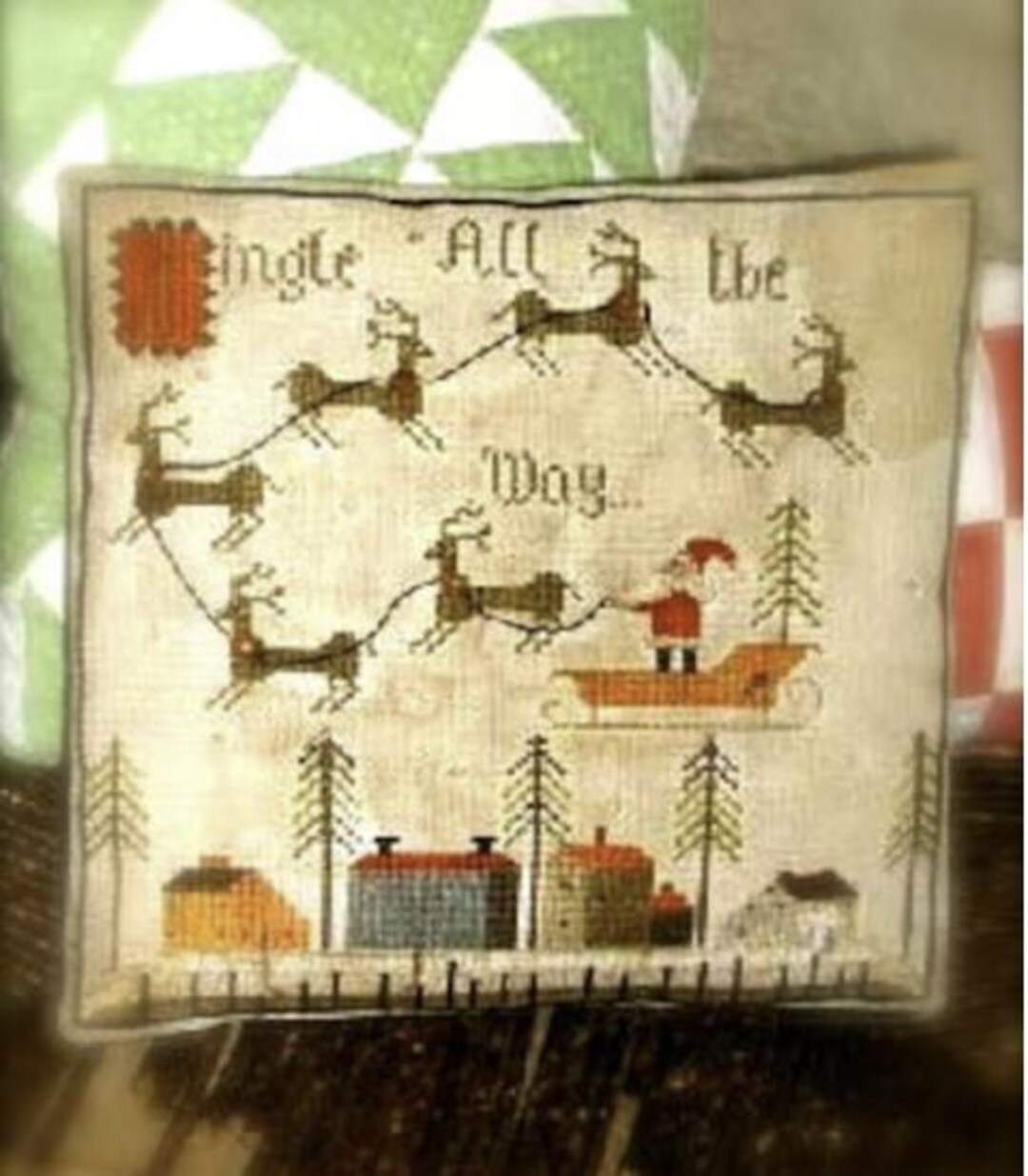 JINGLE ALL the WAY * Notforgotten Farm * Cross Stitch Pattern-b - Etsy