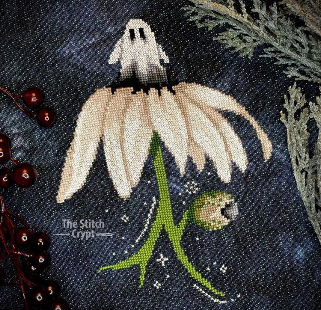 GHOSTLY GUARDIAN * the Stitch Crypt * Cross Stitch Chart-c - Etsy