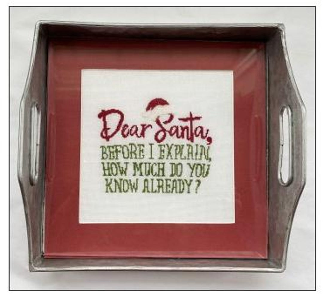 DEAR SANTA * Keslyn's * Cross Stitch Pattern-b - Etsy