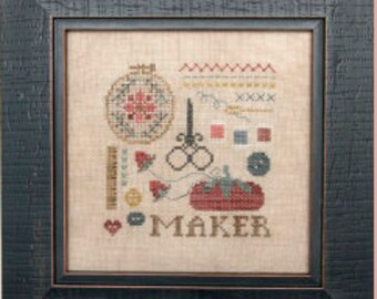 Heart in Hand DOODLES SPRING Cross Stitch Pattern - Etsy