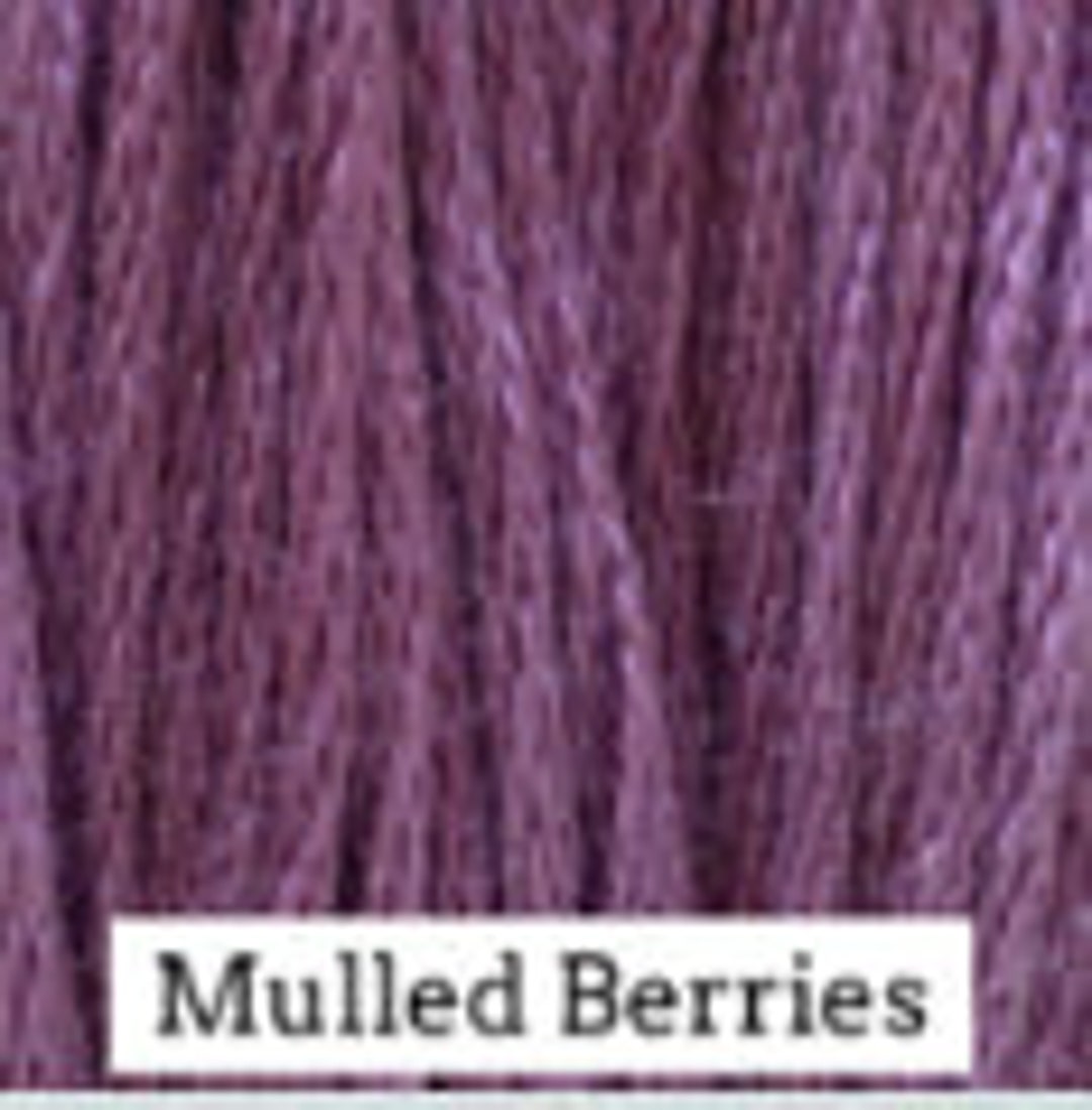 MULLED BERRIES Classic Color Works 210 Cotton Floss 6 Strand 5 Yd Skein ...