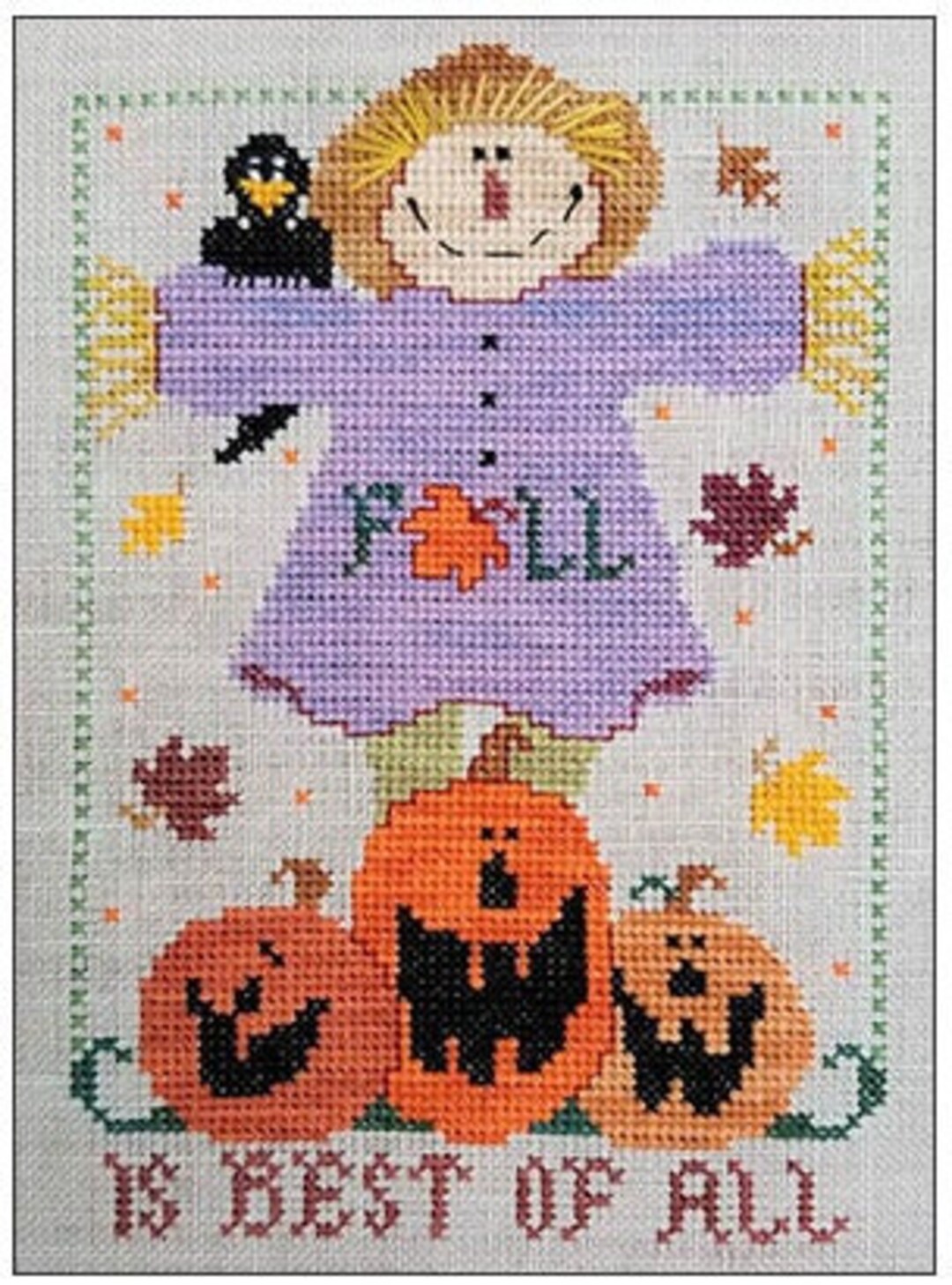 Fall is Best of All * Val's Stuff * Cross Stitch Pattern-c - Etsy