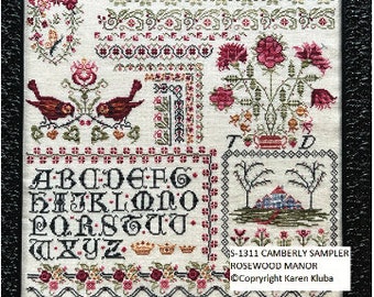 Counted Cross Stitch Pattern, Grand Old Flag, Patriotic, Quaker Style Motifs, Independence Day ...