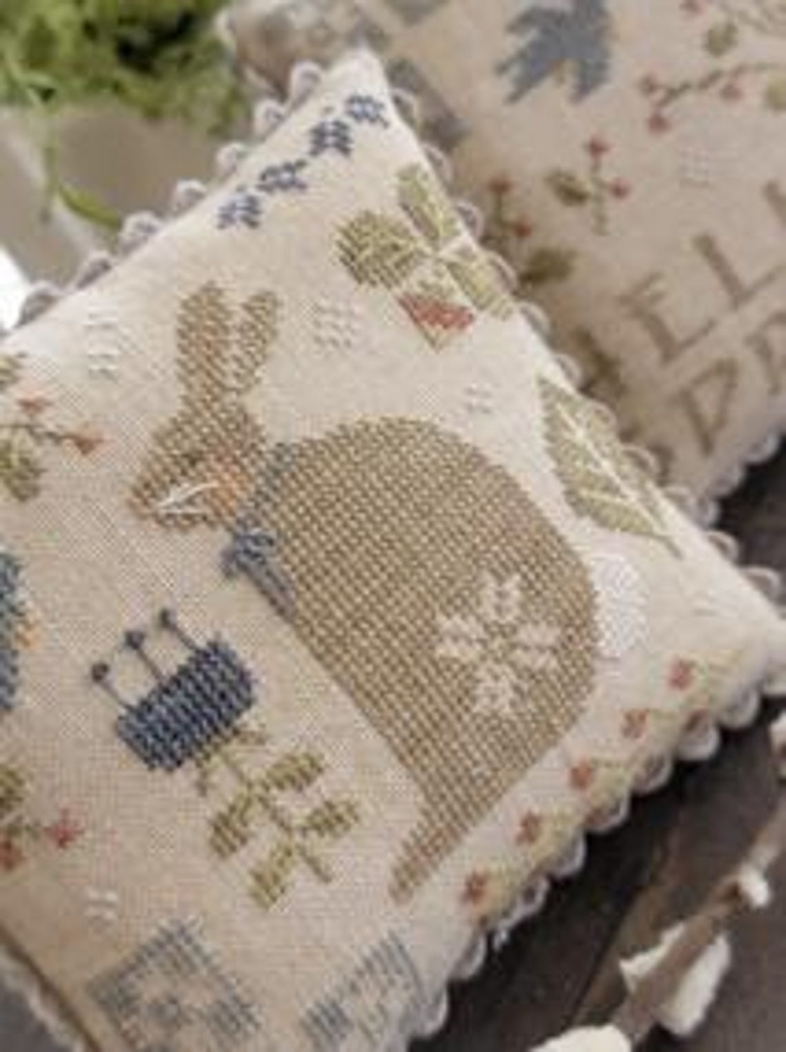 SPRING TRIO * Brenda Gervais * With Thy Needle & Thread * Cross Stitch ...