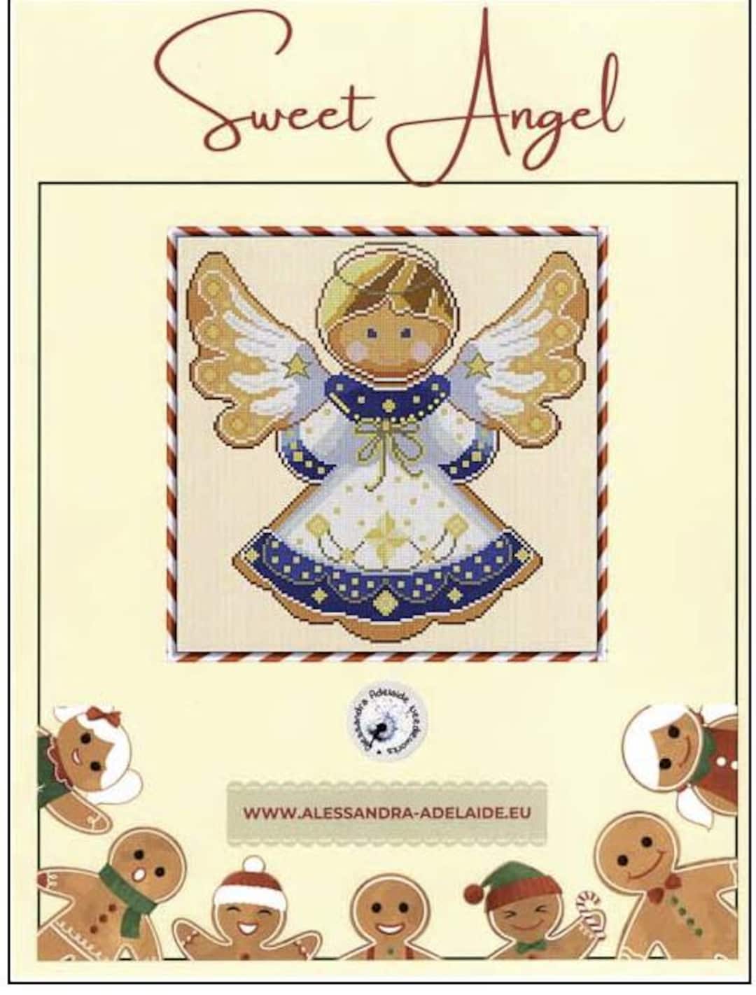 SWEET ANGEL * Alessandra Adelaide Needleworks * Counted Cross Stitch ...