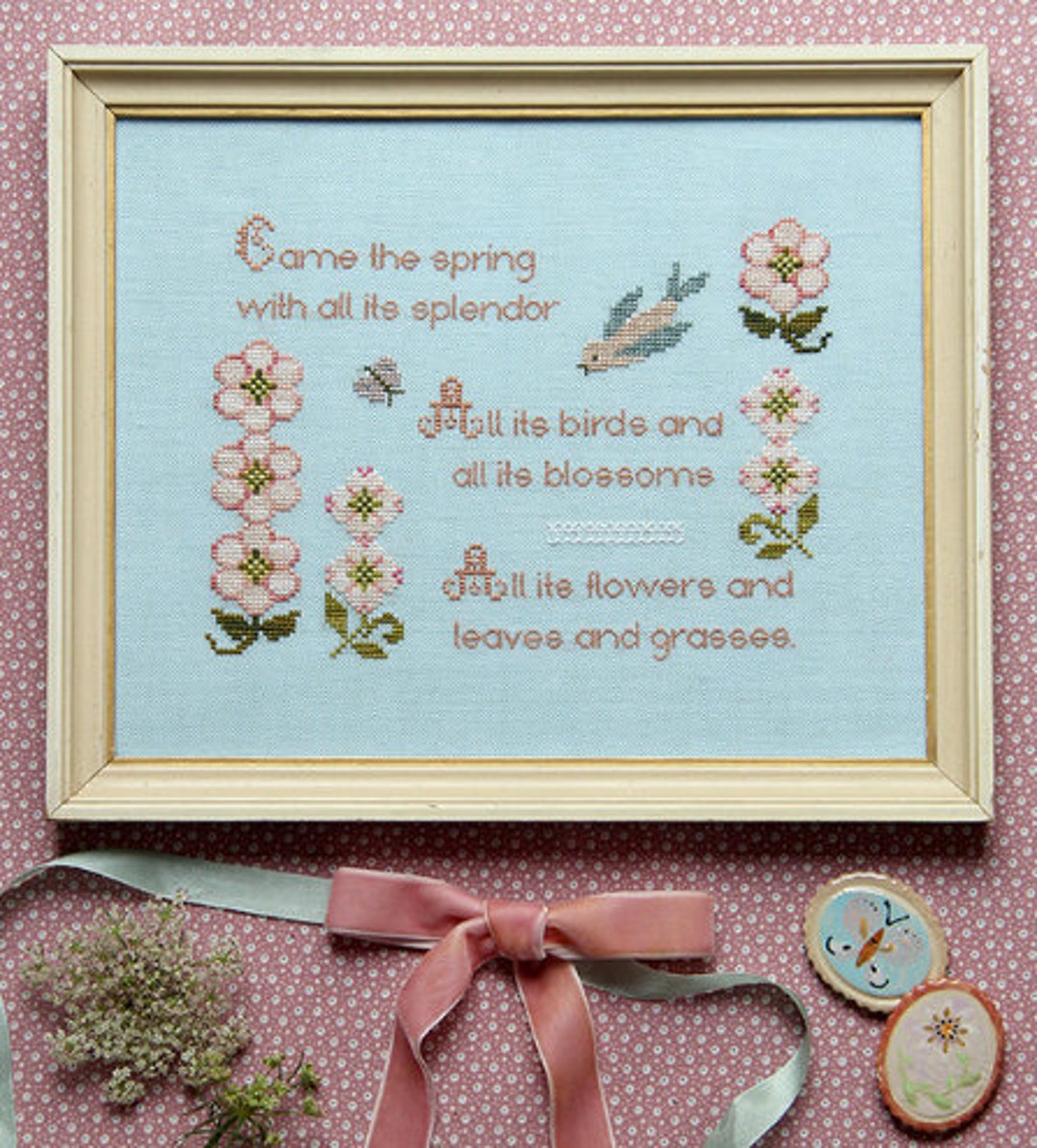 SPRING SPLENDOR * Posie: Patterns and Kits to Stitch * Cross Stitch ...