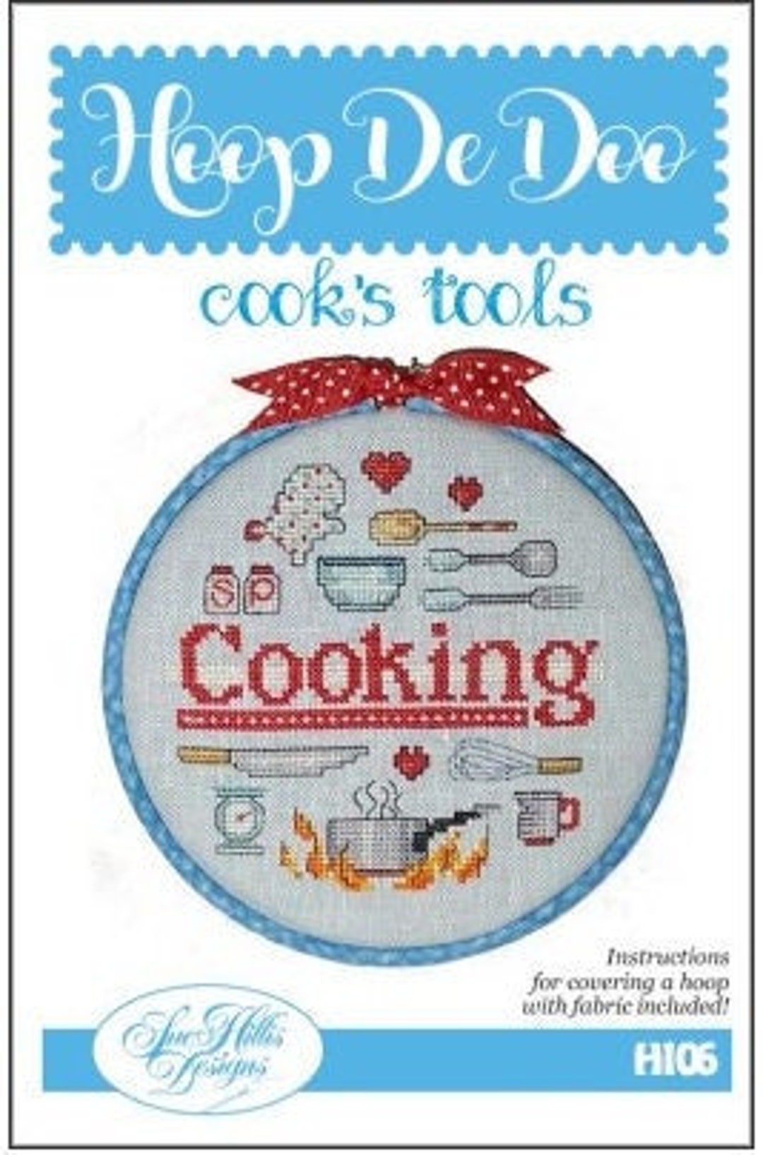 Hoop De Doo * COOK'S TOOLS * Sue Hills Designs * Counted Cross Stitch ...