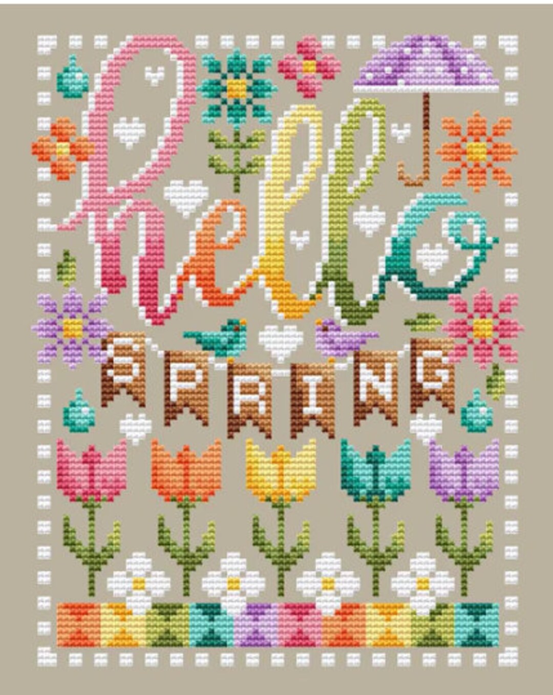 HELLO SPRING * Shannon Christine * Cross Stitch-3 - Etsy