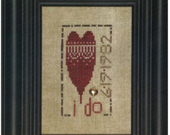 Frosty Tiny Town Heart in Hand Needleart Cross Stitch Pattern - Etsy