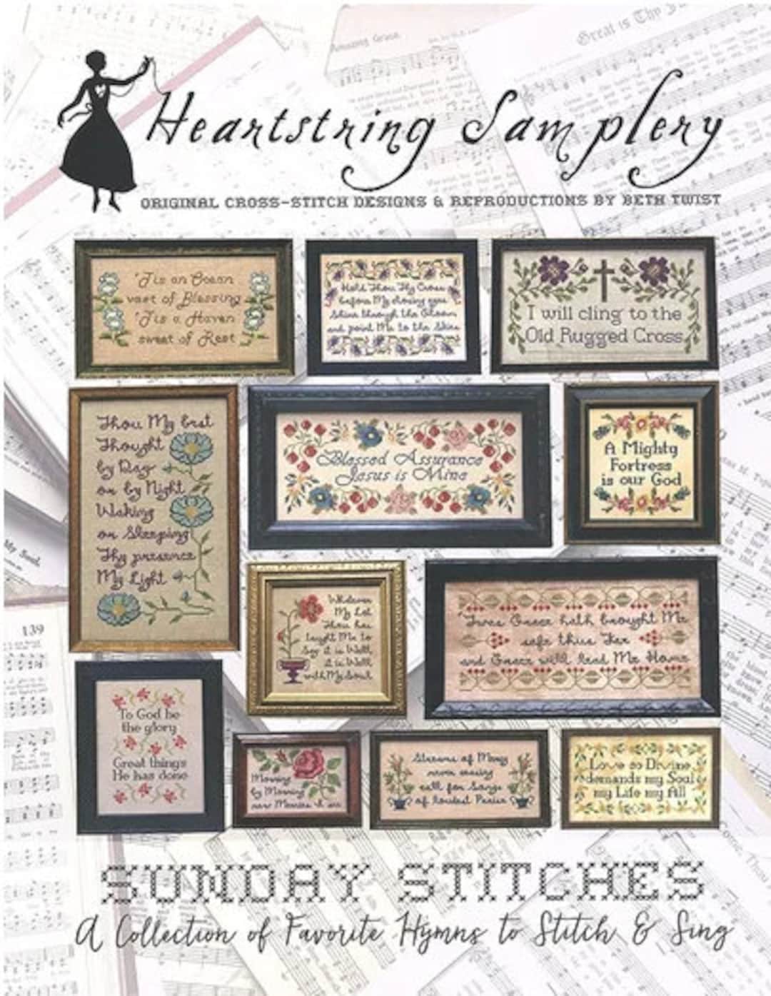 SUNDAY STITCHES * Heartstring Samplery * Cross Stitch Patterns-c - Etsy