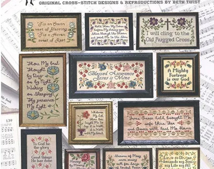 SUNDAY STITCHES * Heartstring Samplery * Cross Stitch Patterns-3 - Etsy