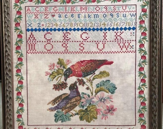 MARTHA EVANS 1879 by the Scarlett House / Cross Stitch Chart / Sampler ...