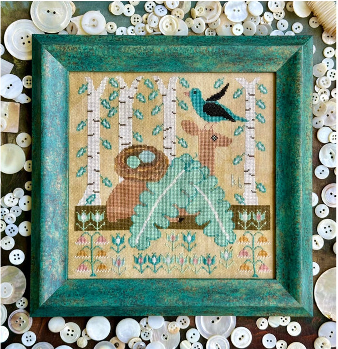 WELL HIDDEN * Kathy Barrick Needlework Designs * Cross Stitch Pattern-3 ...