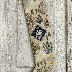 QUAKER CHRISTMAS STOCKING and Sampler * Kathy Barrick Needlework ...